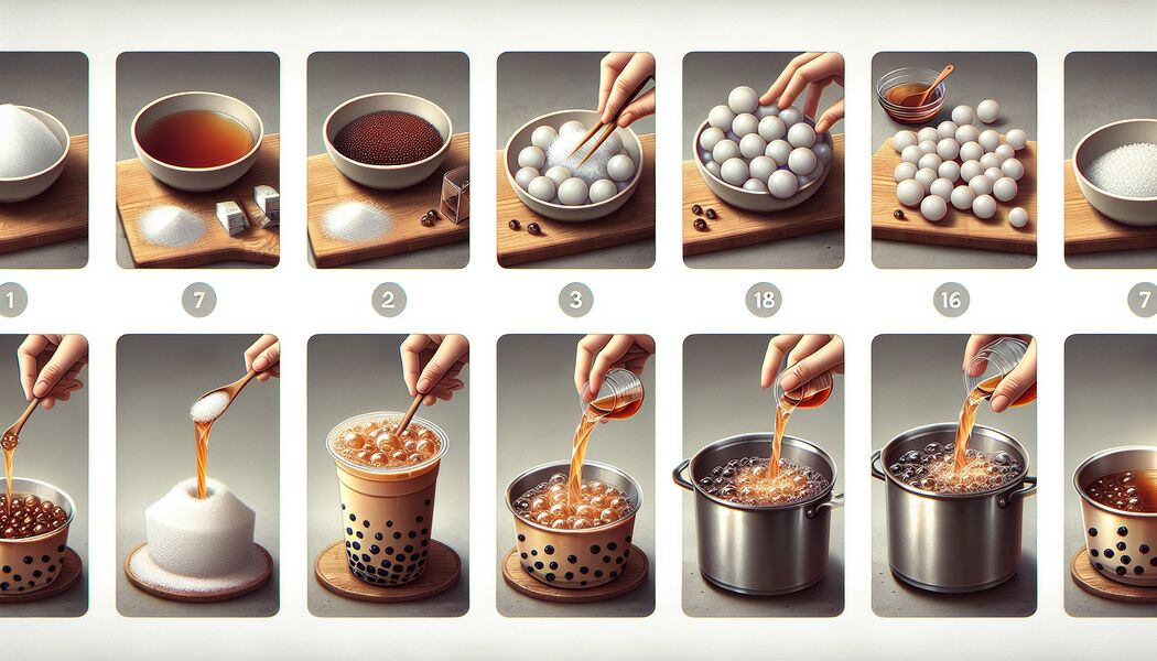 Bubble Tea Perlen selber machen » Einfaches Rezept und Anleitung | APOTOMO